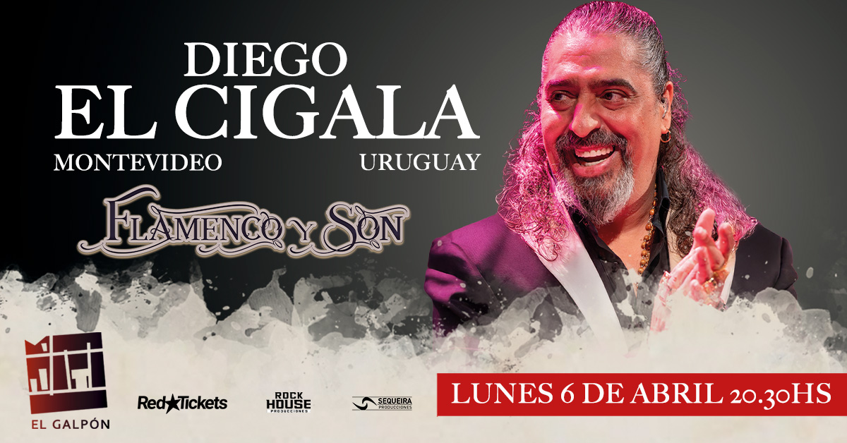 El Cigala - Flamenco y Son - Teatro El Galpón